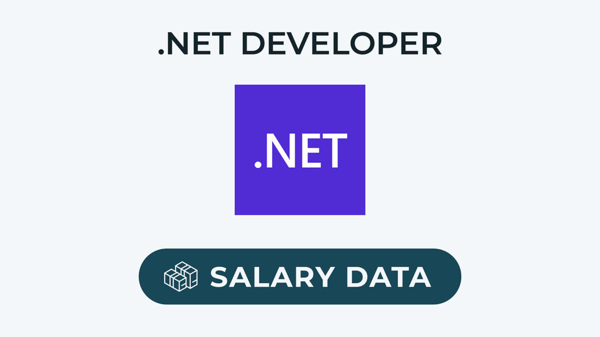 dot NET developer / programmer salary from junior to senior level