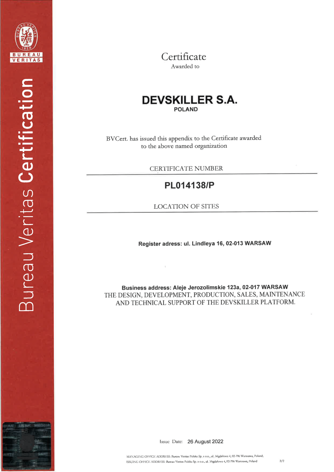 SkillPanel receives ISO 27001 certification for its security processes